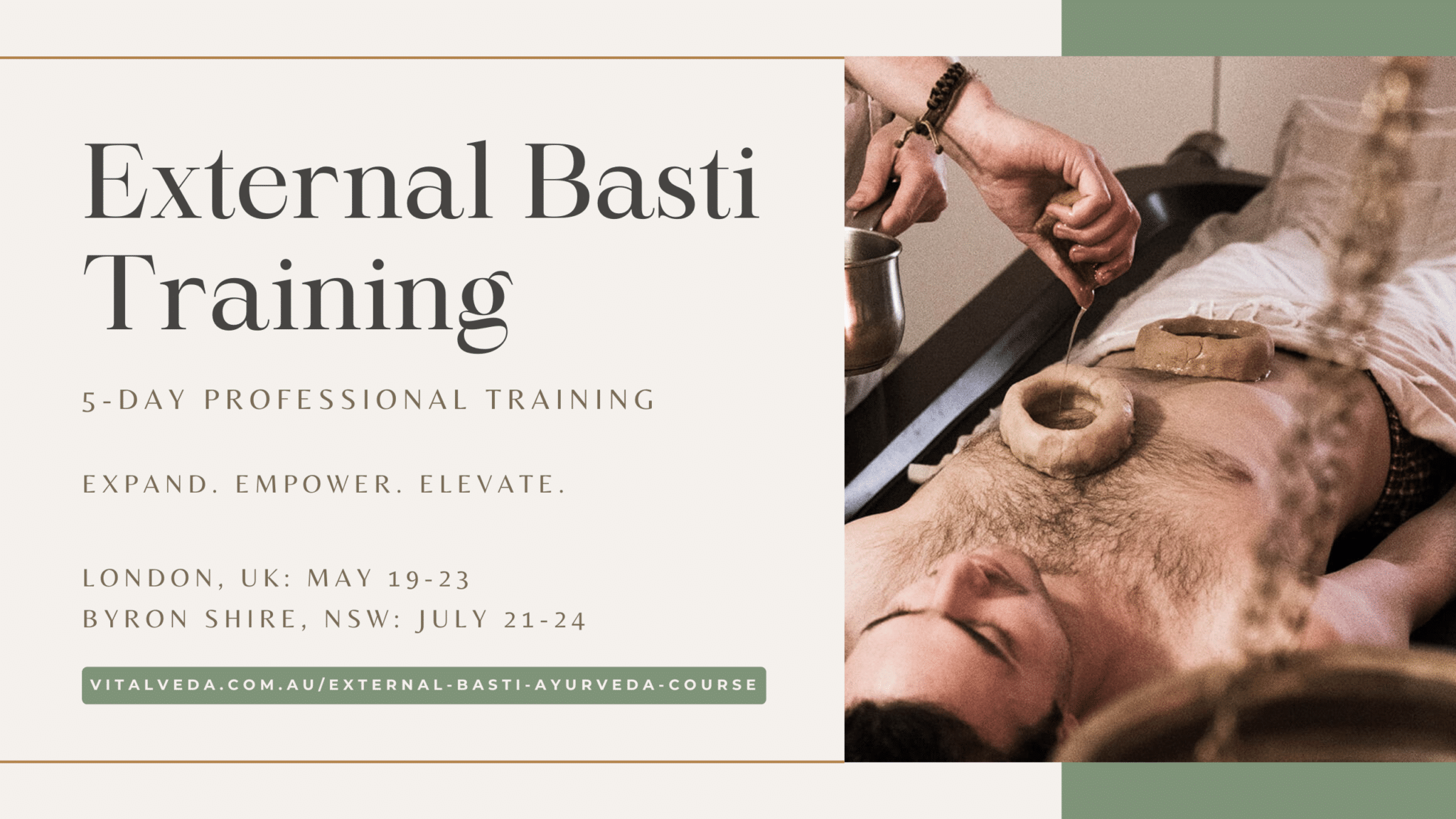 5-Day Basti Therapy Course | Learn External Basti Treatments